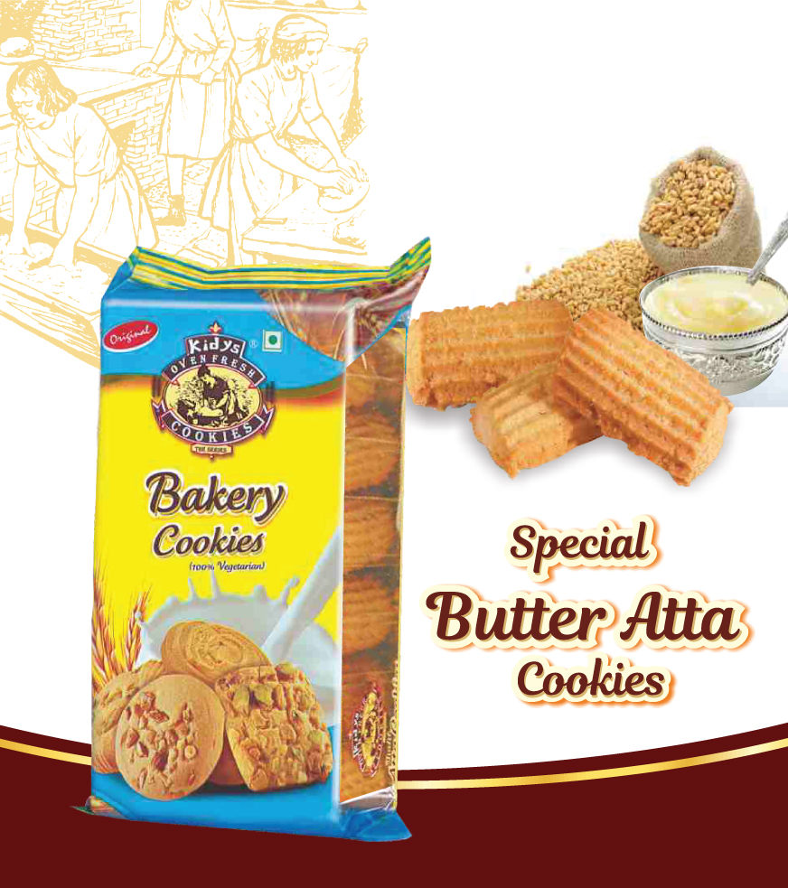 SPECIAL BUTTER ATTA COOKIES